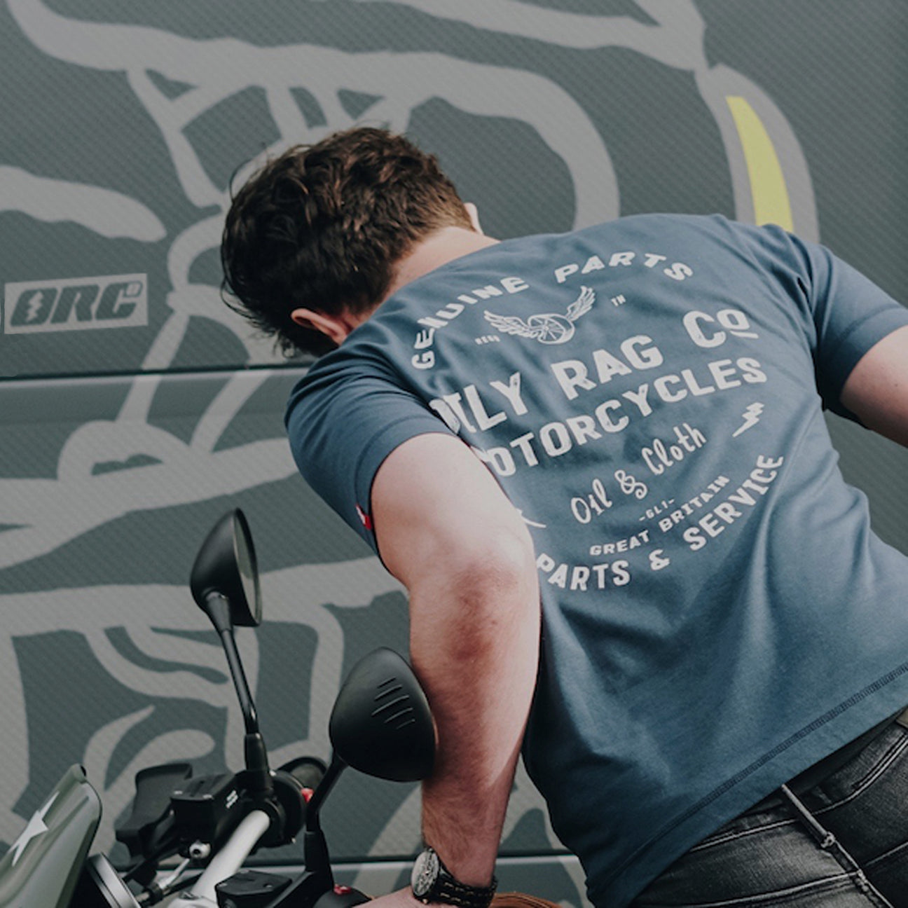 Shop Motorcycle Club T-Shirts for Men UK – Oily Rag Co.