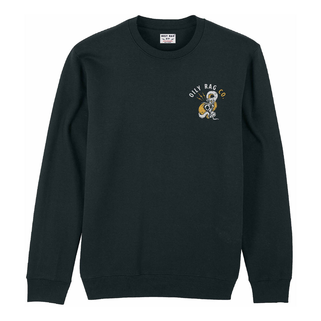 Buy Motorcycle Crew Neck Sweats for Men UK – Oily Rag Co.